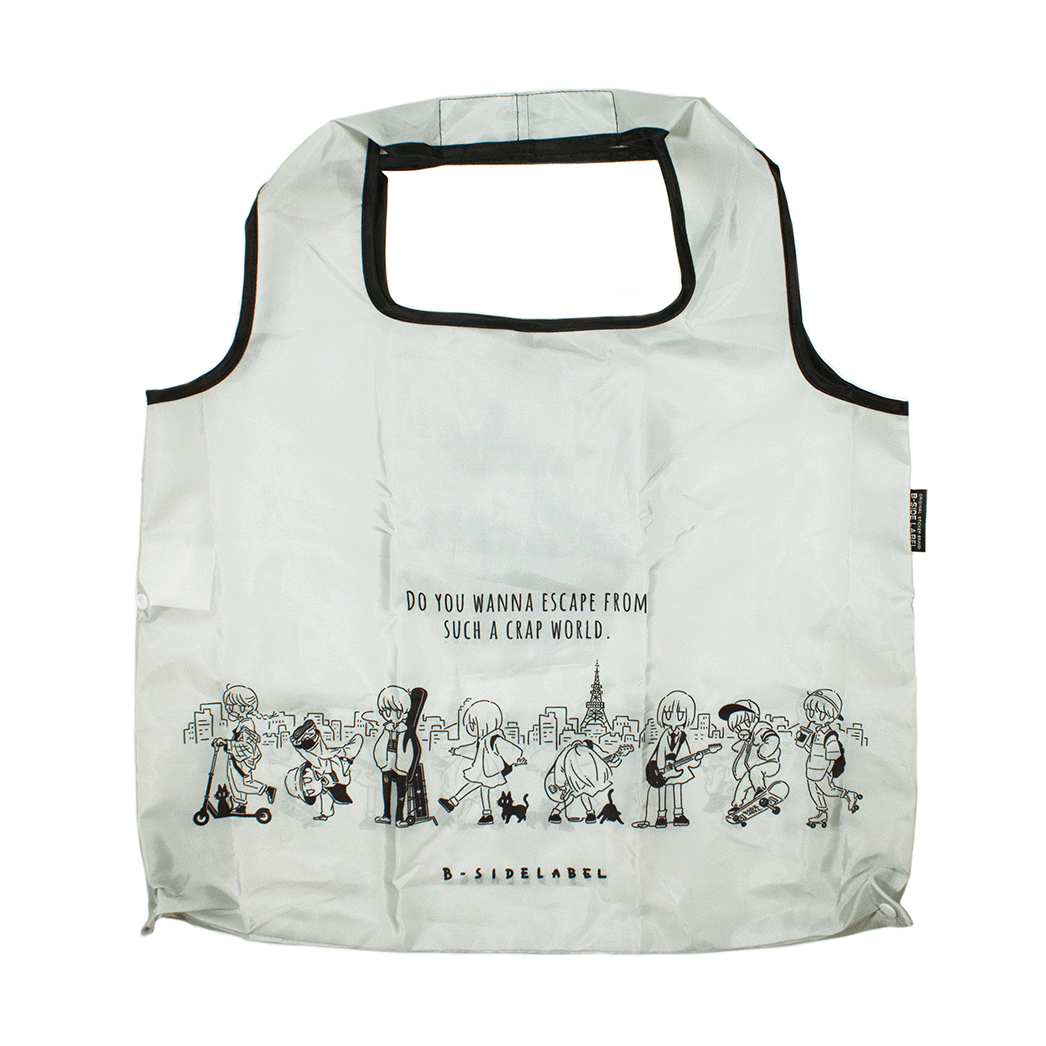 デフォルメ柄/2wayショッピングバッグ – B-SIDE LABEL