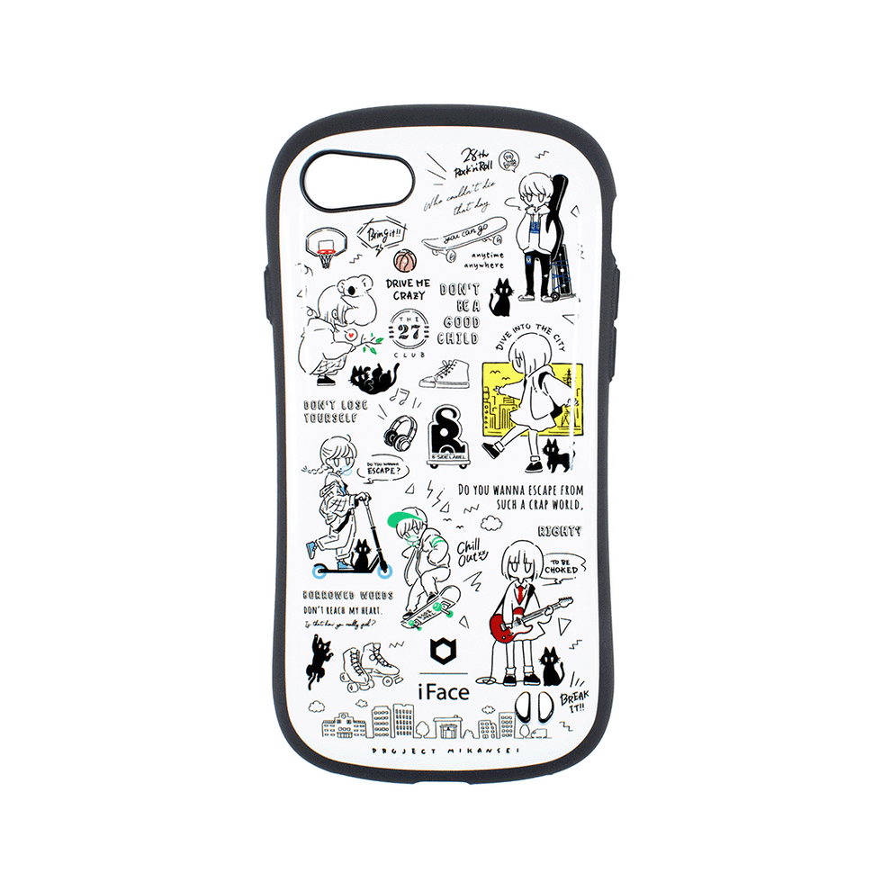 B-SIDE LABEL × iFace First Class project未完成デザイン/iPhone SE 2022/SE 2020